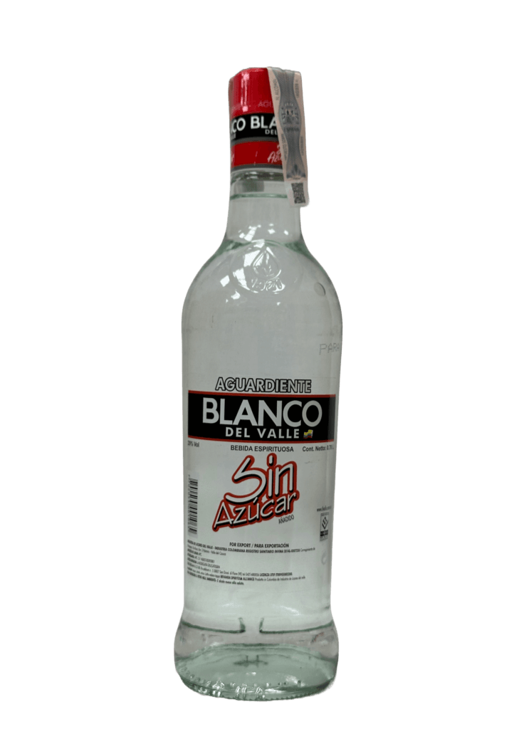 Aguardiente Blanco del Valle Sin Azúcar 700ml › Super Latino Flores